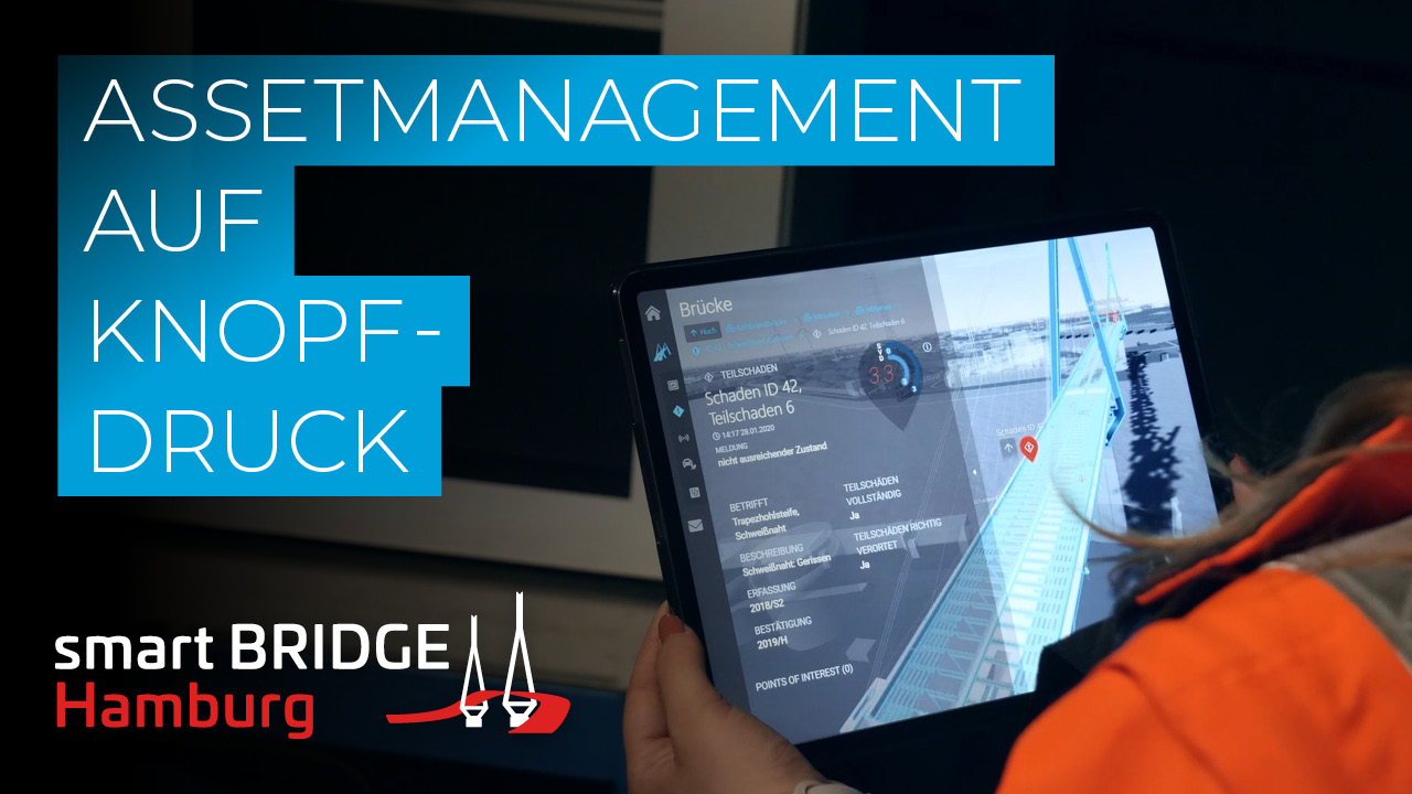 smartBRIDGE Hamburg - Digitaler Zwilling der Köhlbrandbrücke - homePORT